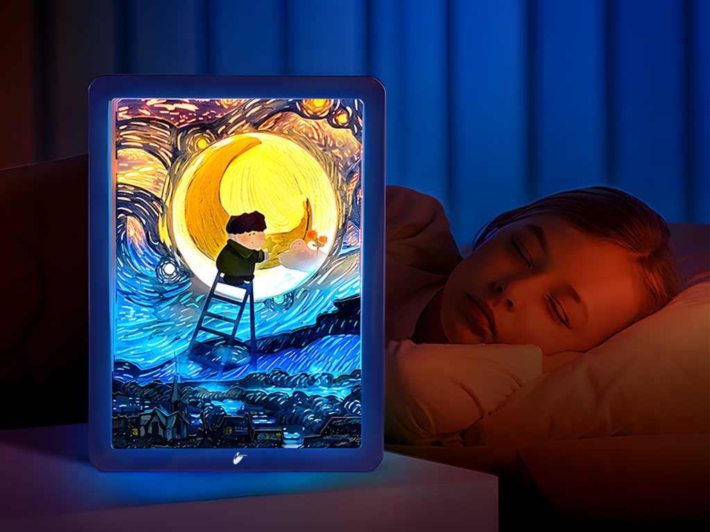 3D Papercraft Lamp with LED Lighting – Crioo Lighting